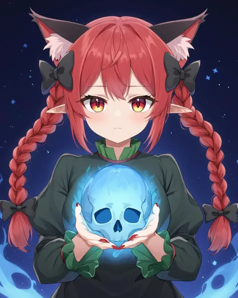 XL | touhou|东方 projcet 火焰猫燐/火焔猫 燐/Kaenbyou Rin - SeaArt AI Model