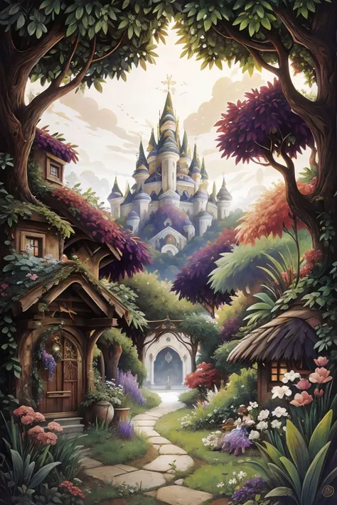 Fairy tale world - SeaArt AI