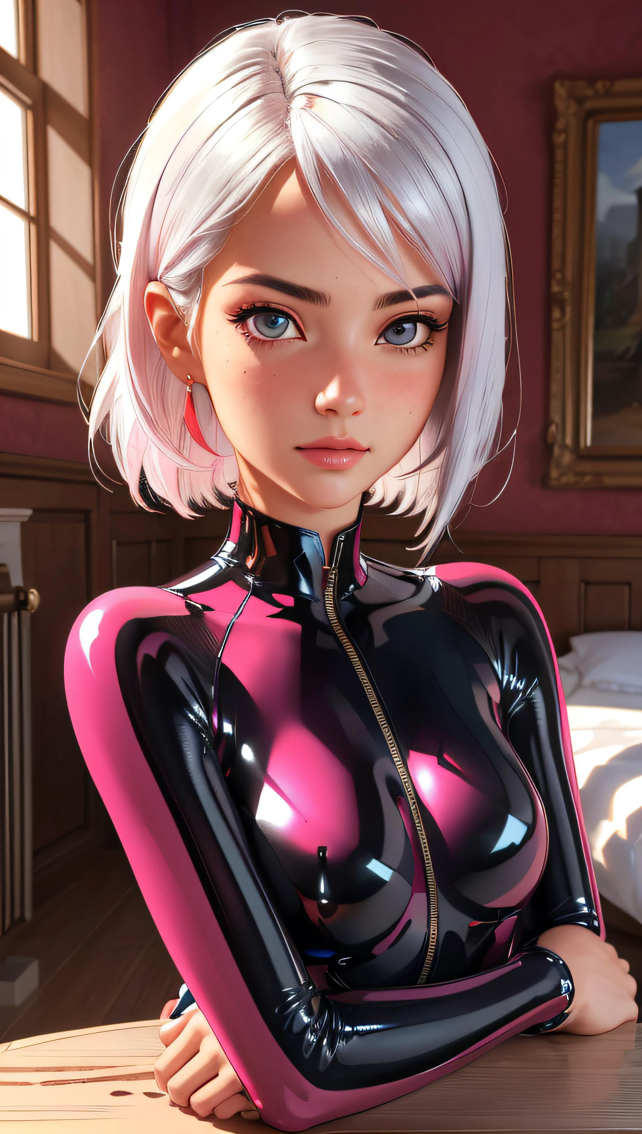 3dmm style, 1girl:1.2, (masterpiece:1.4, best quality), indoors - SeaArt AI