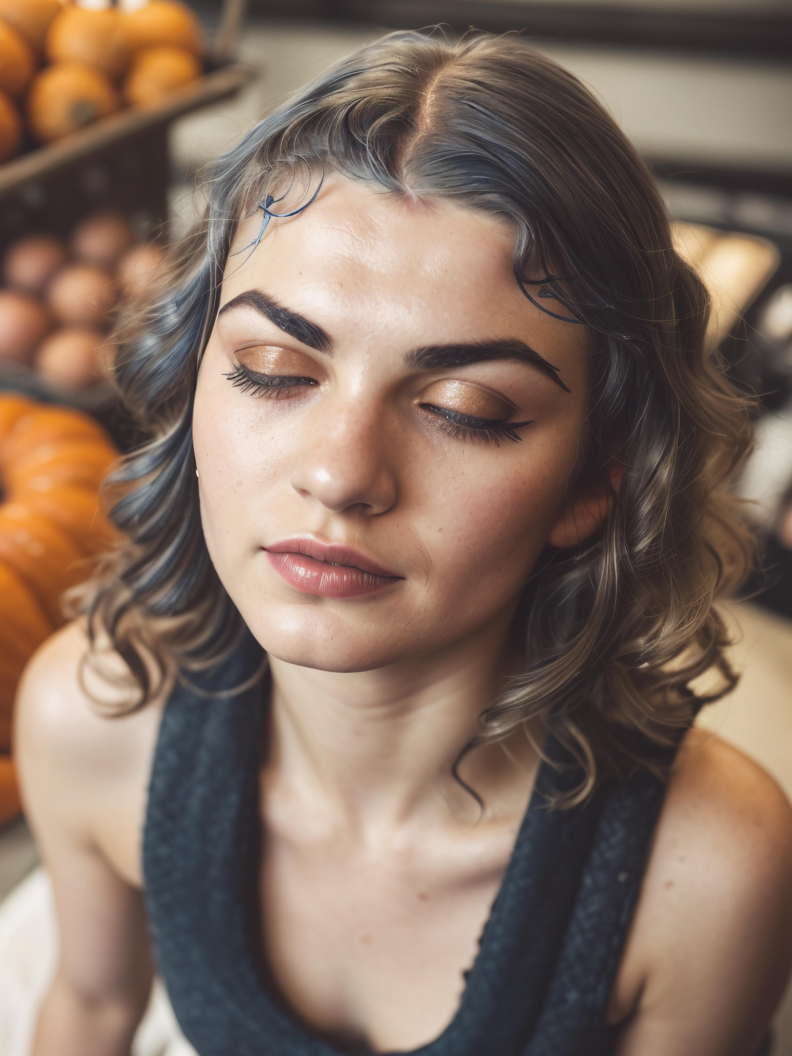 asian girl created with SeaArt AI