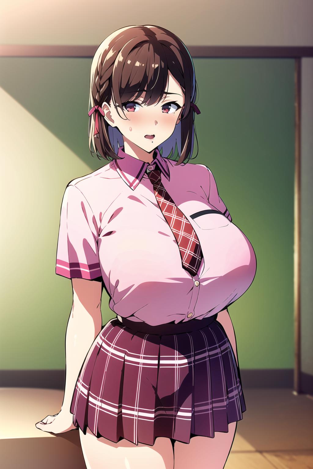 抱きつき created with SeaArt AI