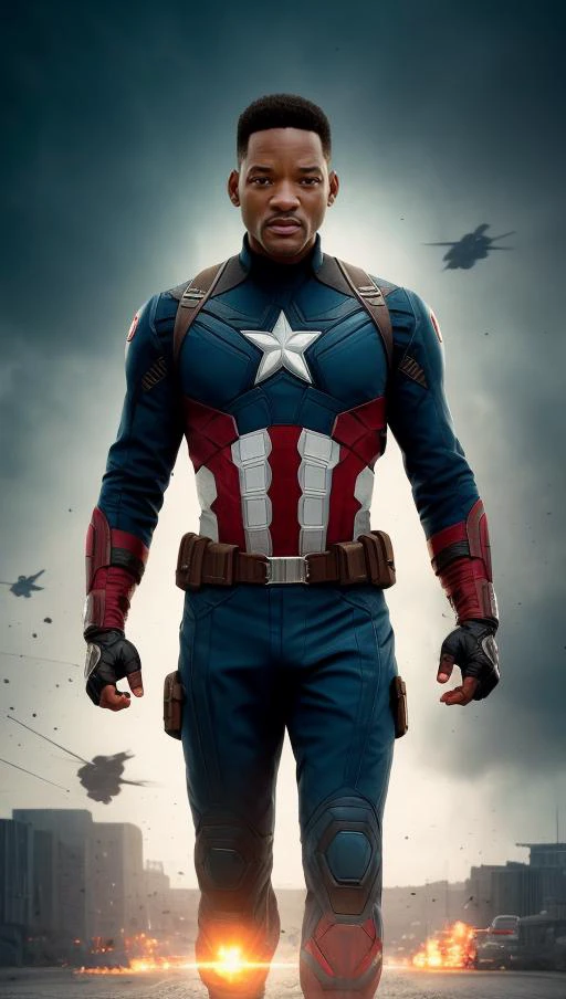 Captain america the first avenge - SeaArt AI