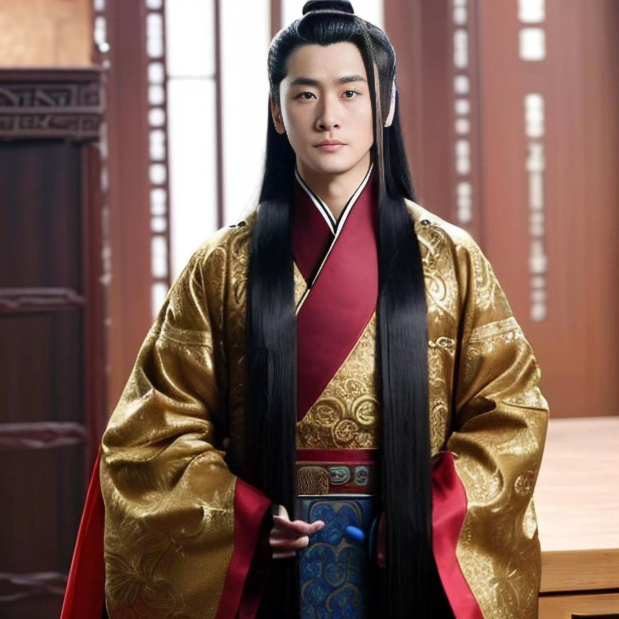 photo of zhy zhangyi, 常設, ((长发)), (((全身))), 詳細的臉 - SeaArt AI