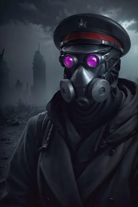 captain_zee, post apocalypse, officer, uniform suit, peaked cap - SeaArt AI