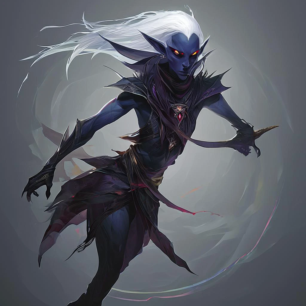 A close up of a person with a sword in a dark room - SeaArt AI