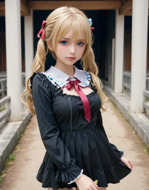 A close up of a woman in a short dress posing for a picture - SeaArt AI