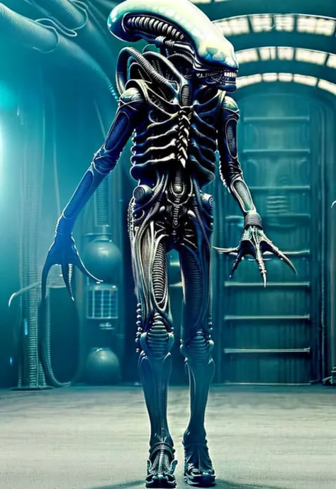 Giger's Alien Factory - SeaArt AI Model