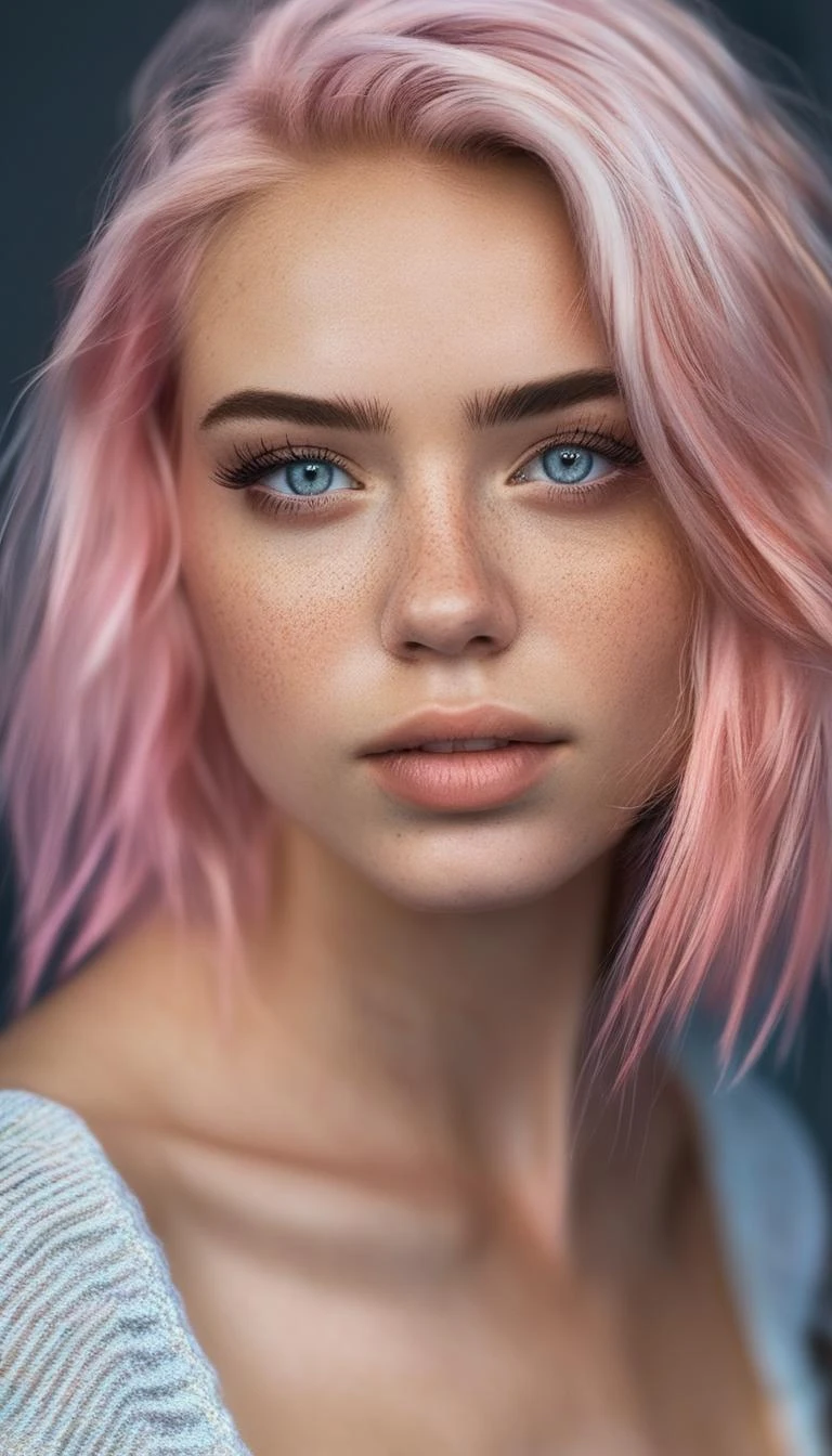 Best Quality Ultra Detailed Photo Of Beautiful Age 18 Girl Pastel