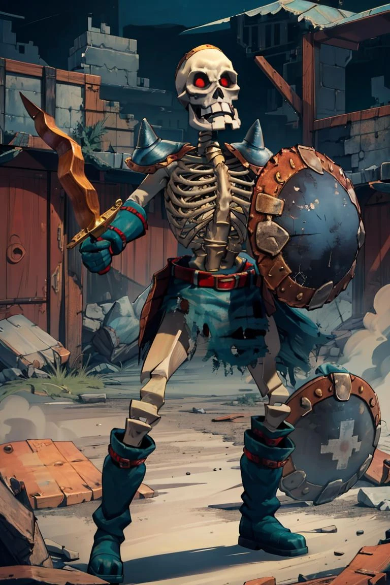 ((masterpiece,best quality)), absurdres, Stalfos_Zelda_OOT, skeleton ...