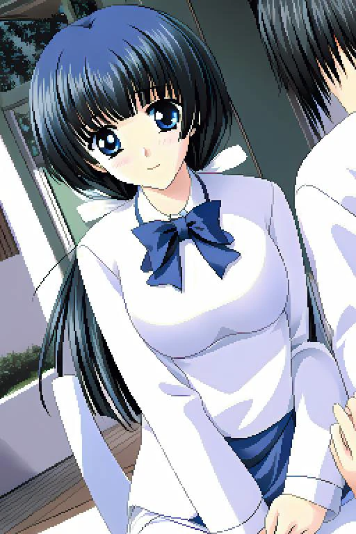 mayuzumi yukie, 1girl, best quality, masterpiece, dark blue eyes - SeaArt AI