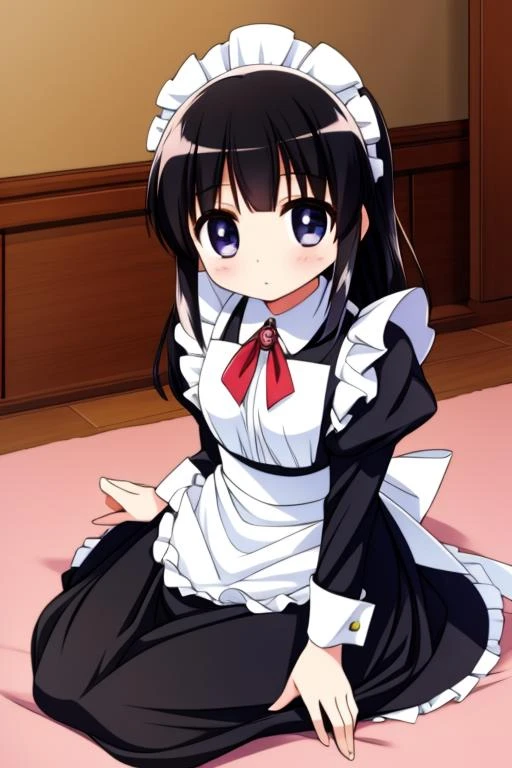 masterpiece, best quality,,ando mahoro,(black hair - SeaArt AI