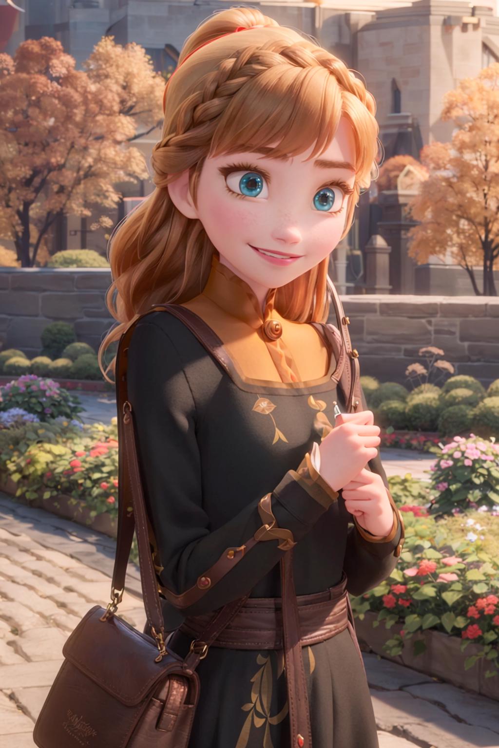 Anna Frozen Created With Seaart Ai