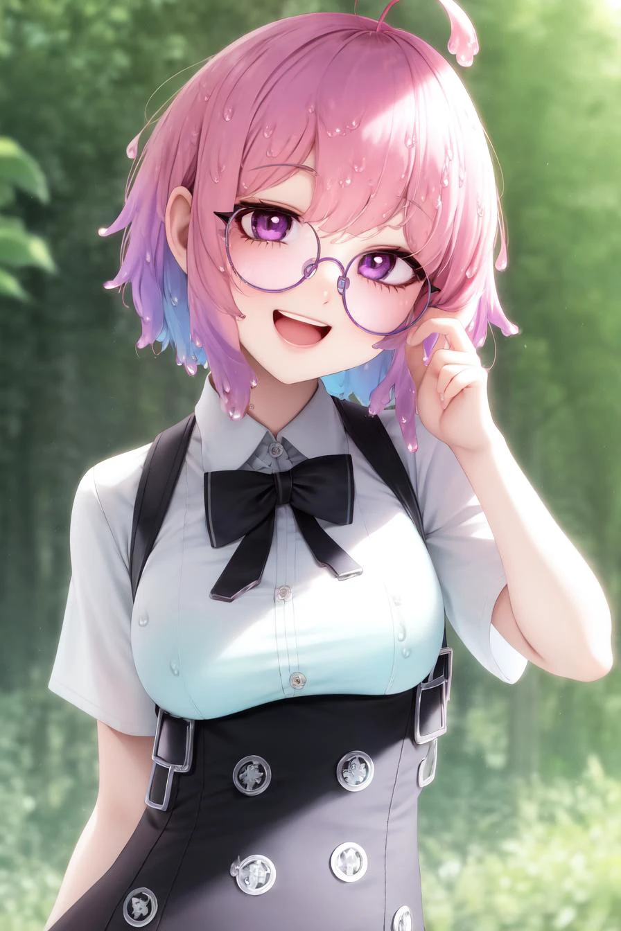 sae, sae (vtuber), slime girl, ((slime hair)), 1girl - SeaArt AI