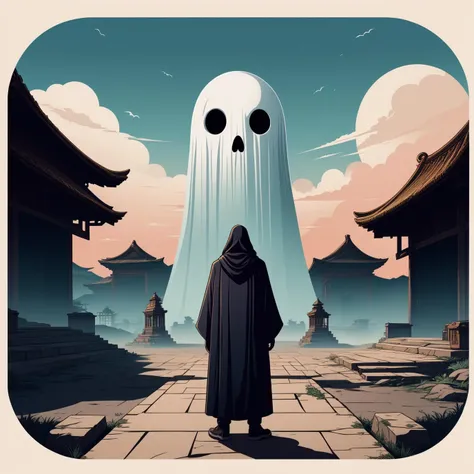 ghost cartoon - SeaArt Al - Free Al Art Generator