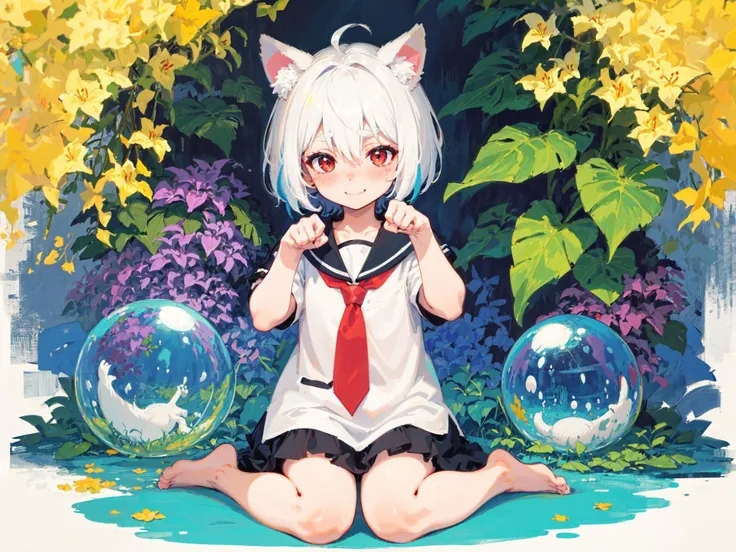 (sticky mellow slime musume:1.5), (sticky mellow slime musume:1.5 ...