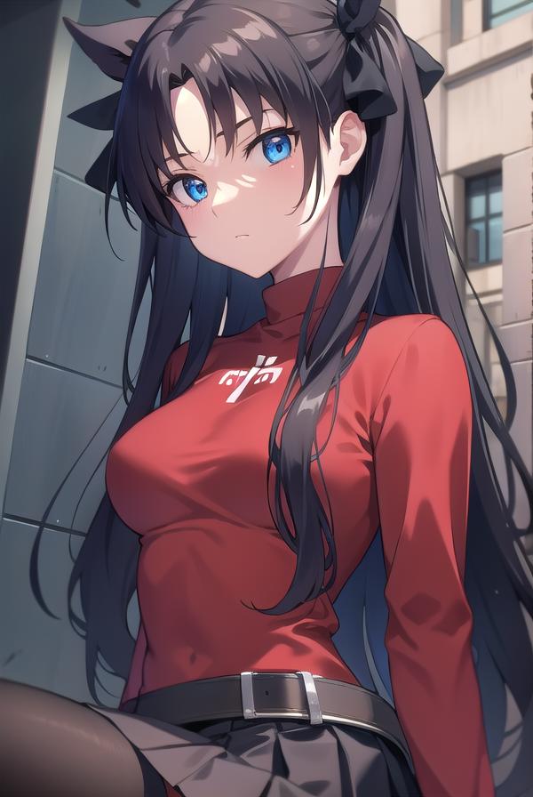 rintohsaka, rin tohsaka, aqua - SeaArt AI