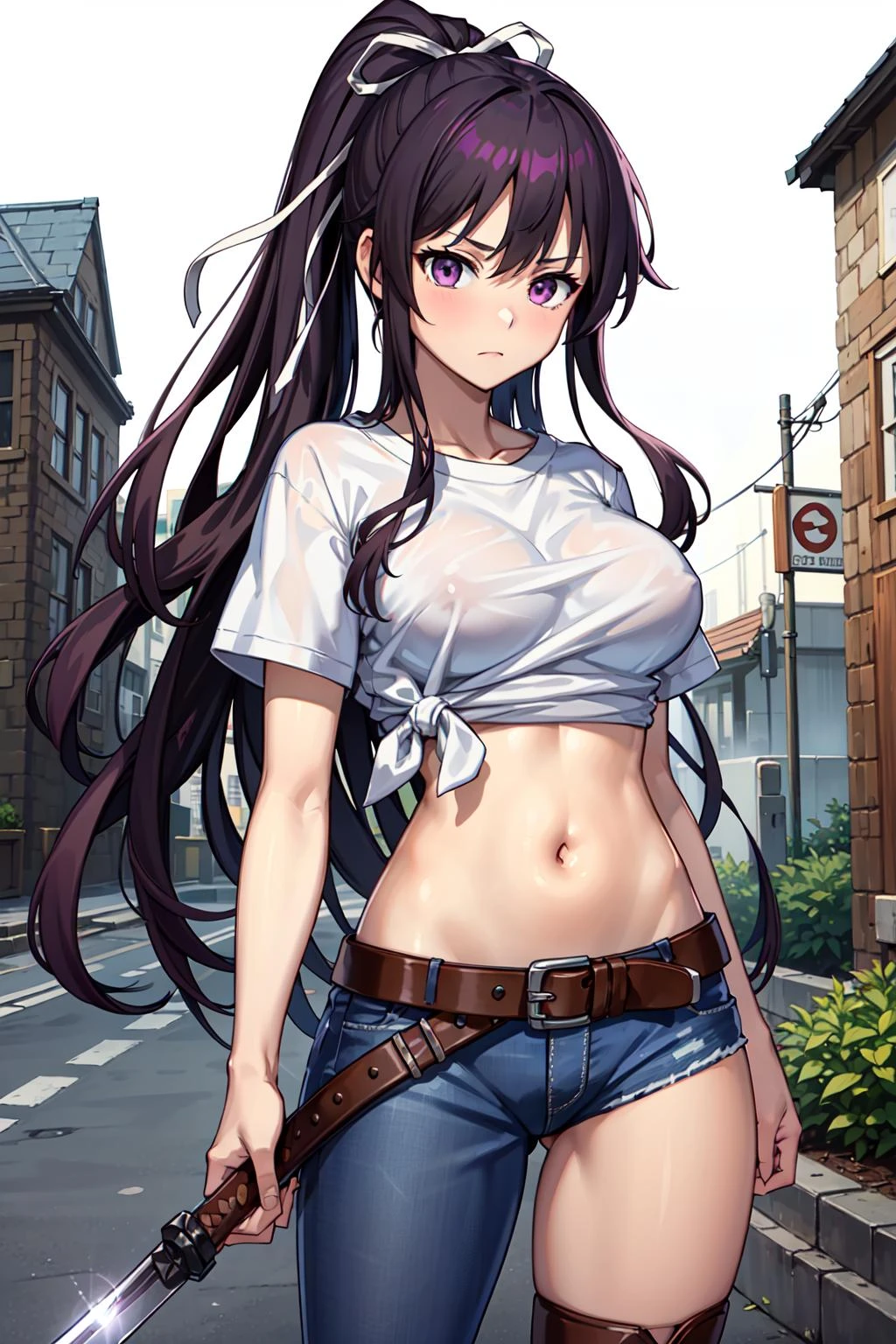 masterpiece, best quality, highres, 1girl, solo - SeaArt AI