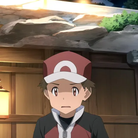 (masterpiece, highres), 1boy, red (pokemon), solo - SeaArt AI
