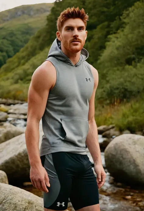 Ken Bek - Red Head Male Model - SDXL - SeaArt Modelo AI