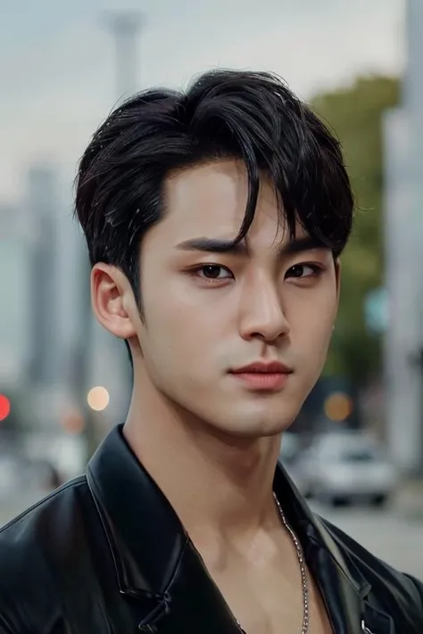 mingyu, portrait,muscular, (absurdres, highres - SeaArt AI