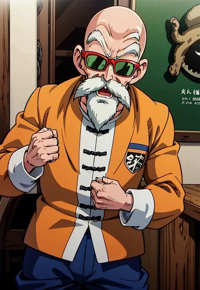 A close up of a person with a beard and glasses - SeaArt AI