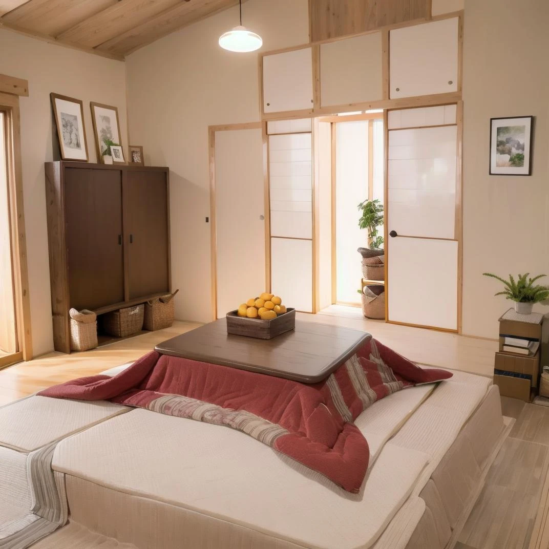 best quality, ultra-detailed, illustration, washitsu, scenery - SeaArt AI