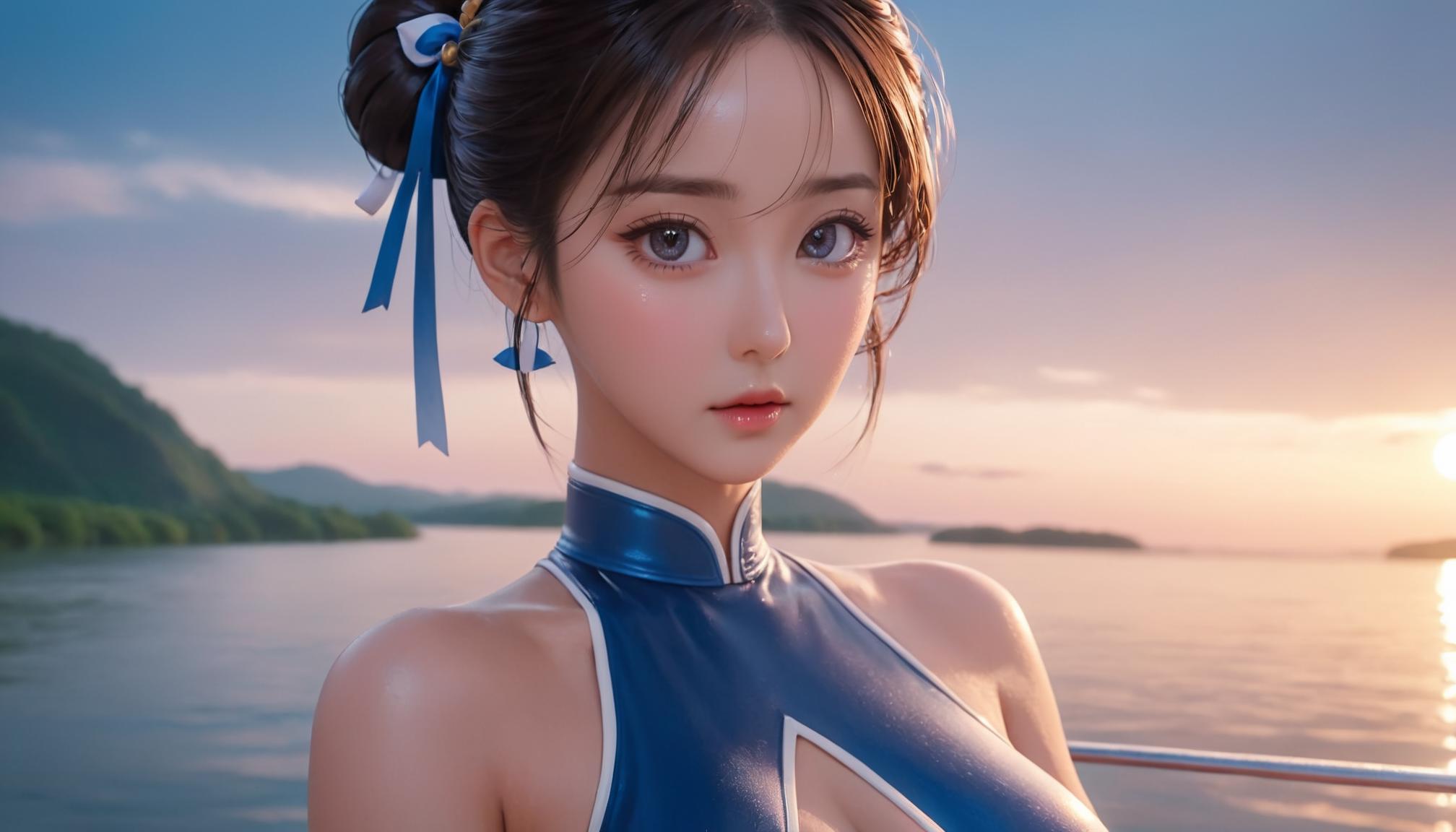 Sexy Female Soldier Wetting Her Uniform Created With Seaart Ai