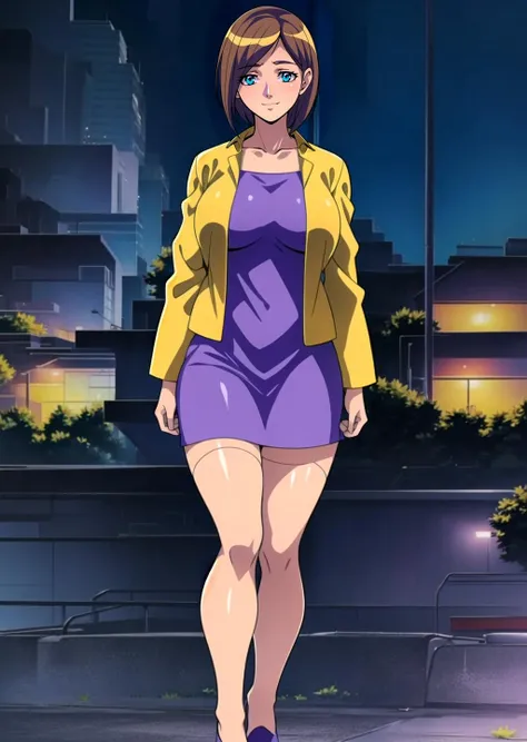 minako haruno (solo:1.4) 1girl,brown hair, blue eye, short hair,large ...