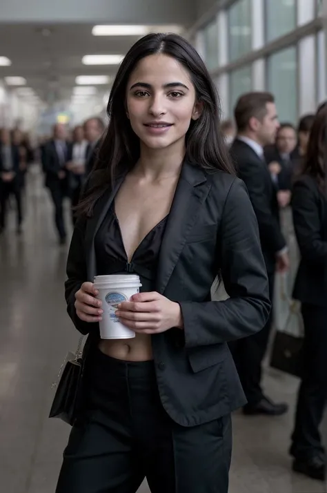 Tv_Buket_Komur_A_V2, model pose, smiling expression, ((wearing a ...