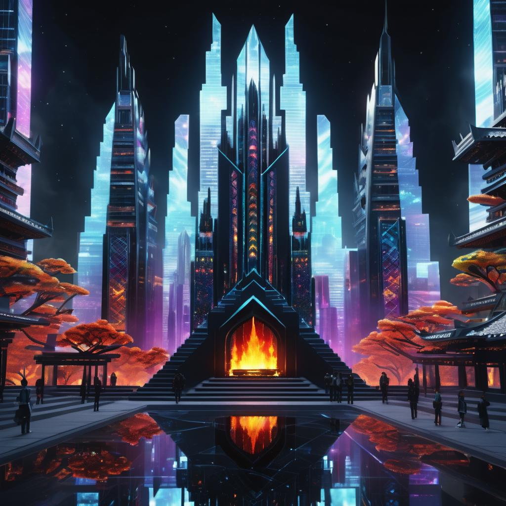 Forgotten Gateway of Time and Space - Daily Challenge (0201) created with SeaArt AI