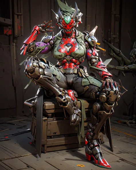 Genji Cyberdemon 【Overwatch】 - SeaArt AI Model