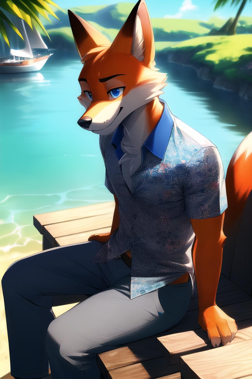 uploaded on e621, ((by Wilderi - SeaArt AI