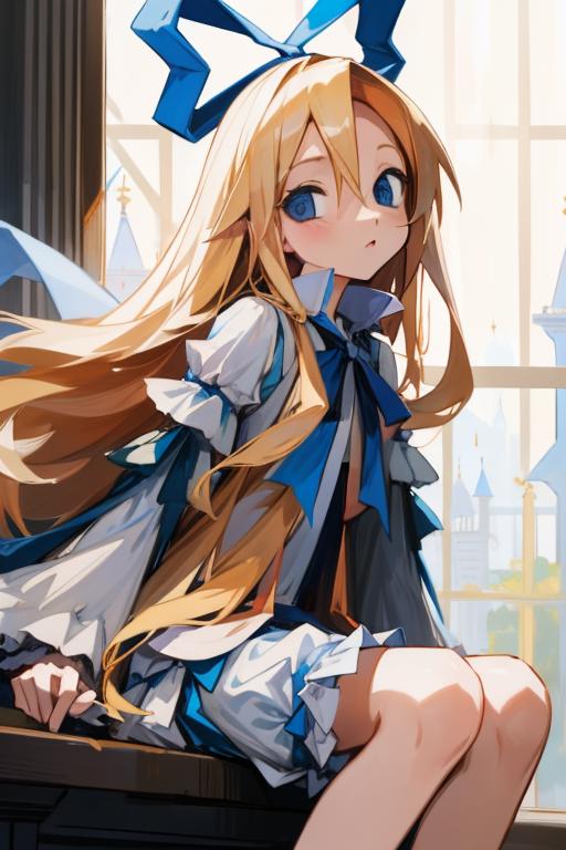 flonne (apprentice), blonde ha - SeaArt AI