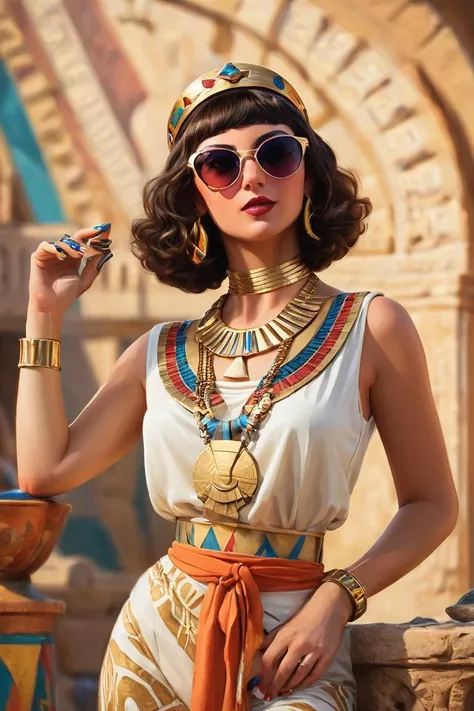 katy perry in ancient egypt - SeaArt Al - Free Al Art Generator