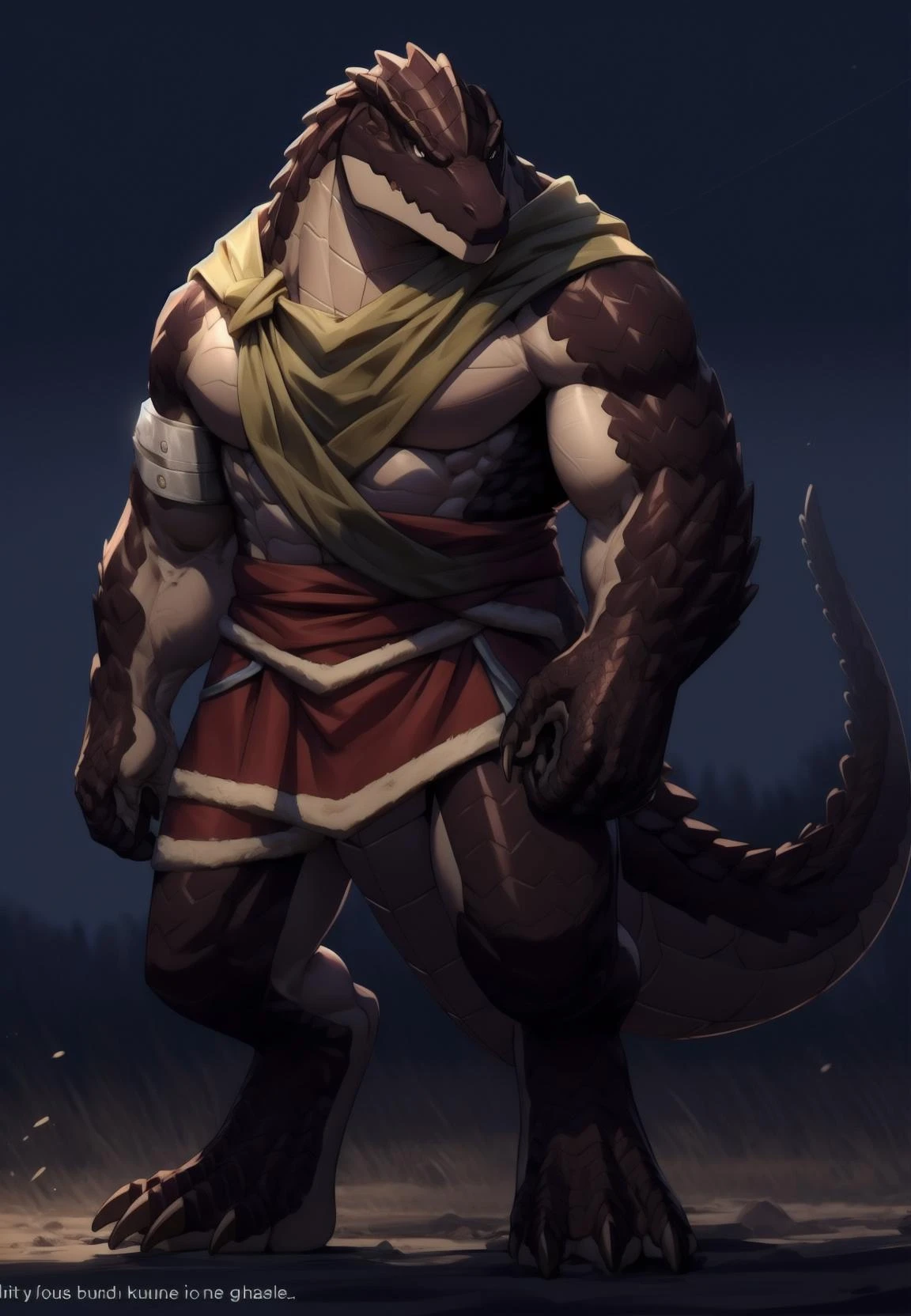 zaryusu shasha, solo, male, scalie, hi res - SeaArt AI