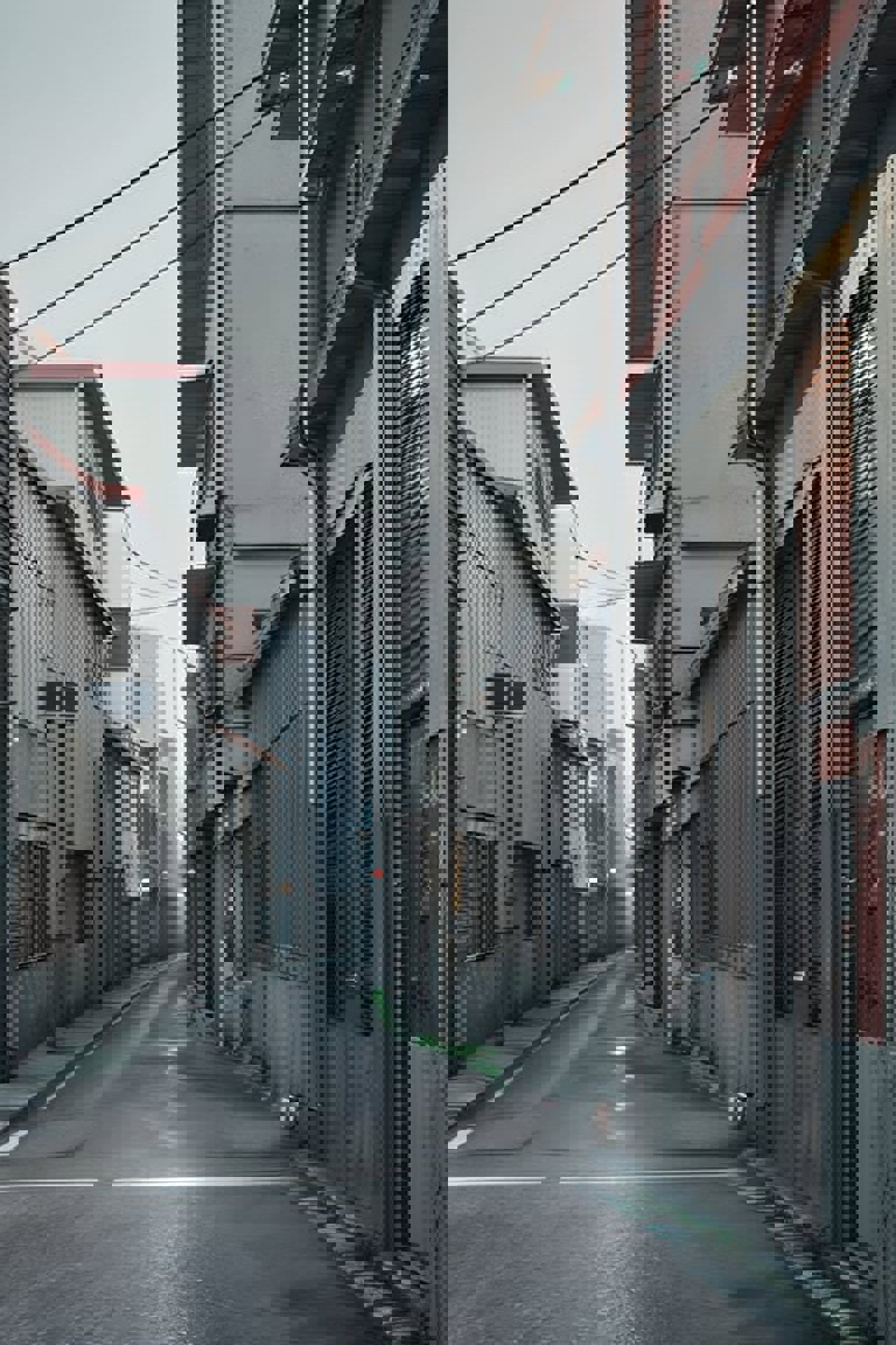 street, background metal stee - SeaArt AI