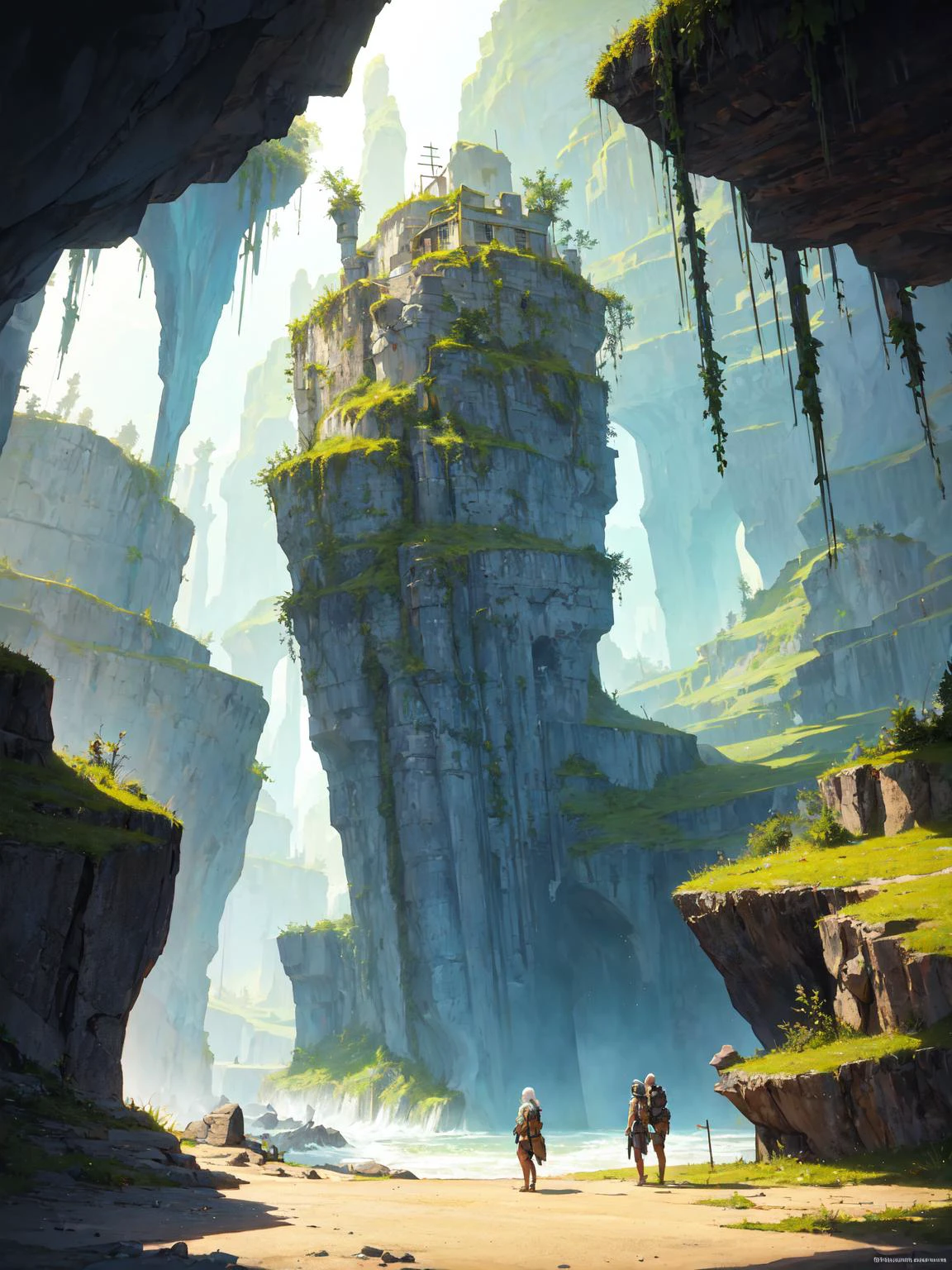 masterpiece, best quality, cave, scenery - SeaArt AI