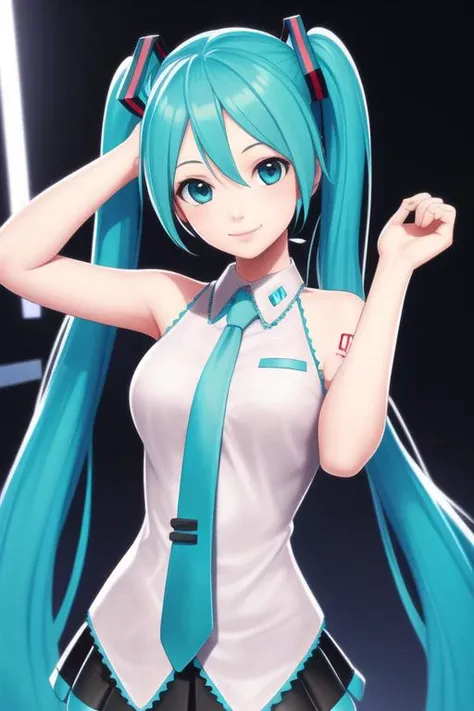 hatsune miku minecraft shaders - SeaArt Al - Free Al Art Generator