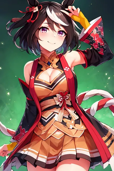 ((masterpiece,best quality)), absurdres, Kitasan_Black_Umamusume, animal ears - SeaArt AI