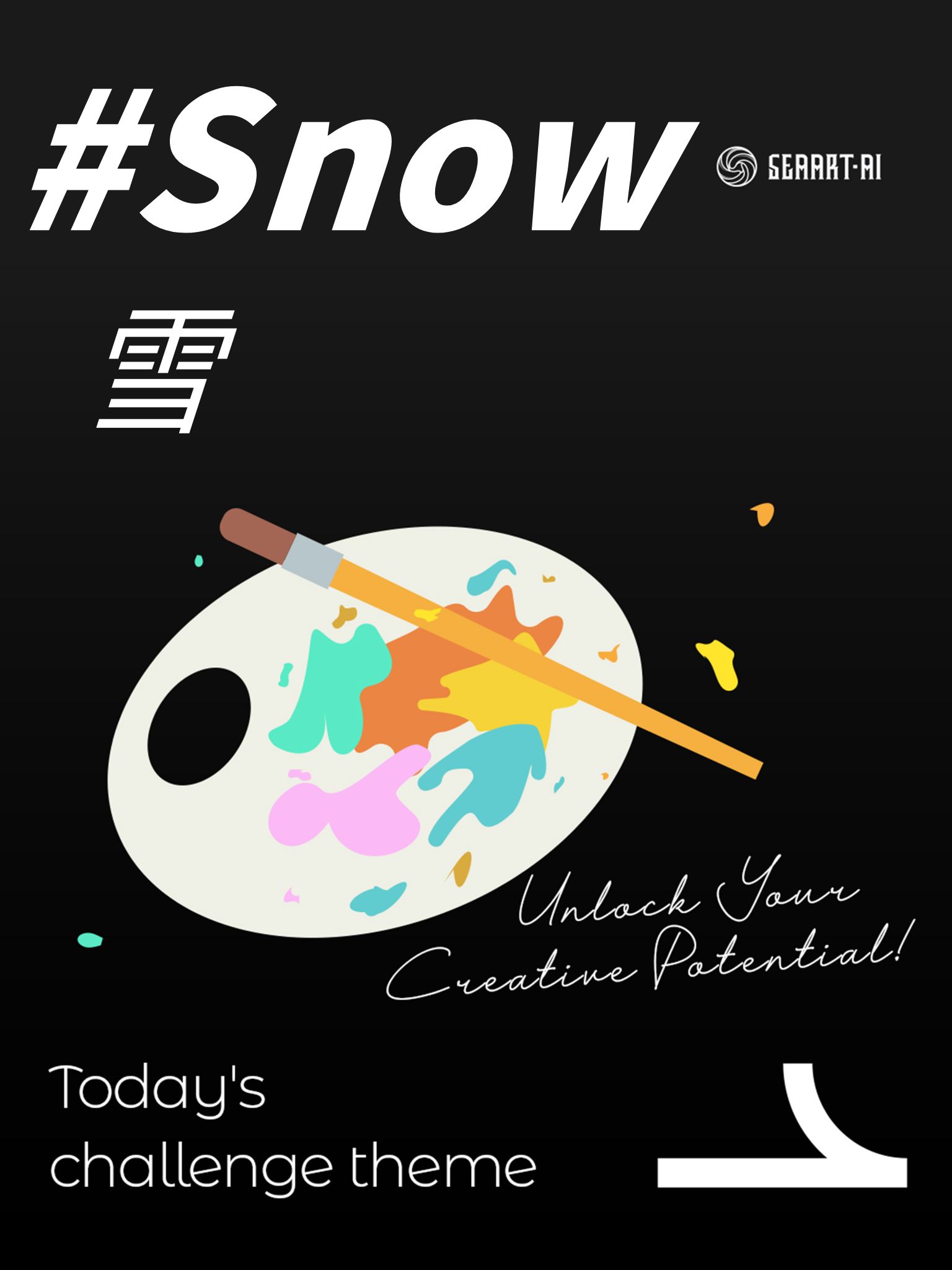 (1130) Today's challenge theme: Snow/ιͺ created with SeaArt AI (1130) Today's challenge theme: Snow/ιͺ created with SeaArt AI