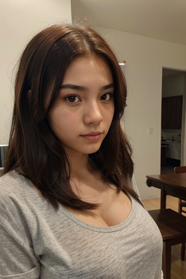 Ranny the home gril created with SeaArt AI