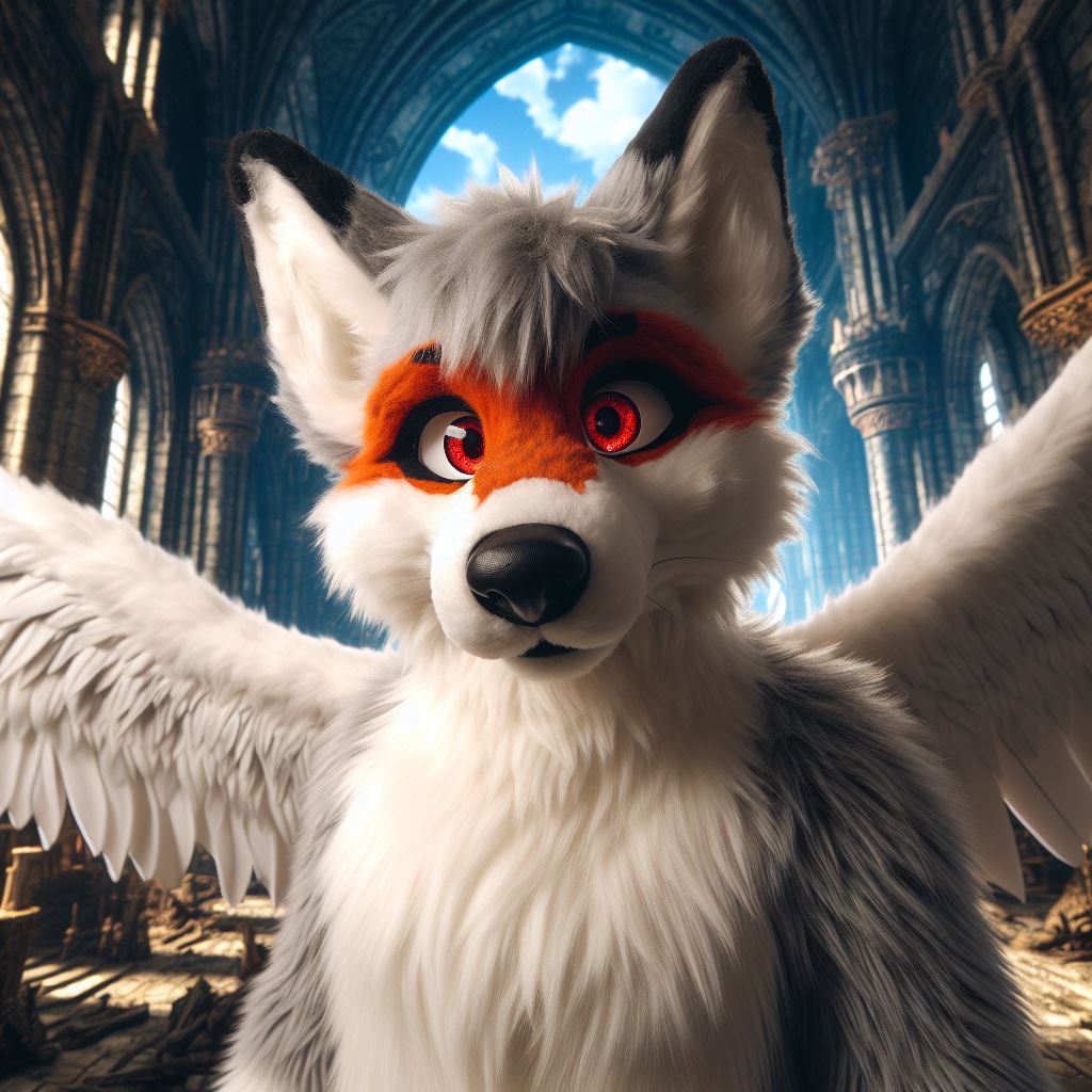 furry god criado com SeaArt AI