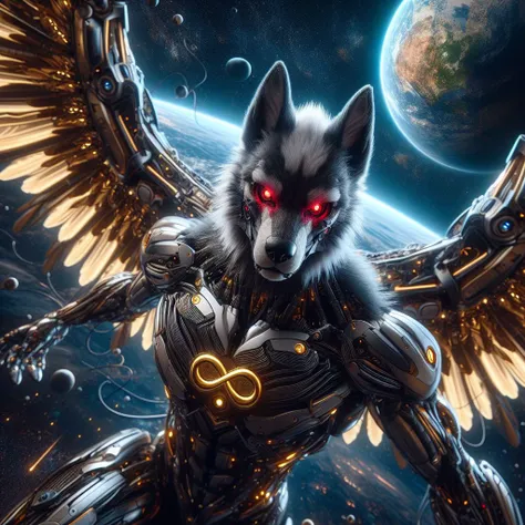 legendary cyborg #4 created with SeaArt AI