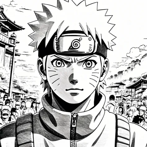 Anime line art/动漫线稿/アニメの線画 created with SeaArt AI