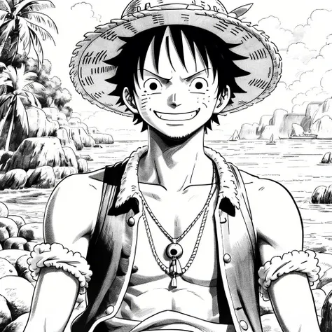 Anime line art/动漫线稿/アニメの線画 created with SeaArt AI